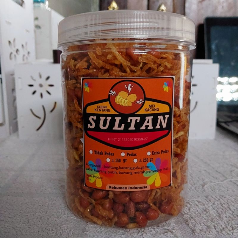 Jual Mustofa Kentang SULTAN premium hampers dan hampers toples 800ml ...