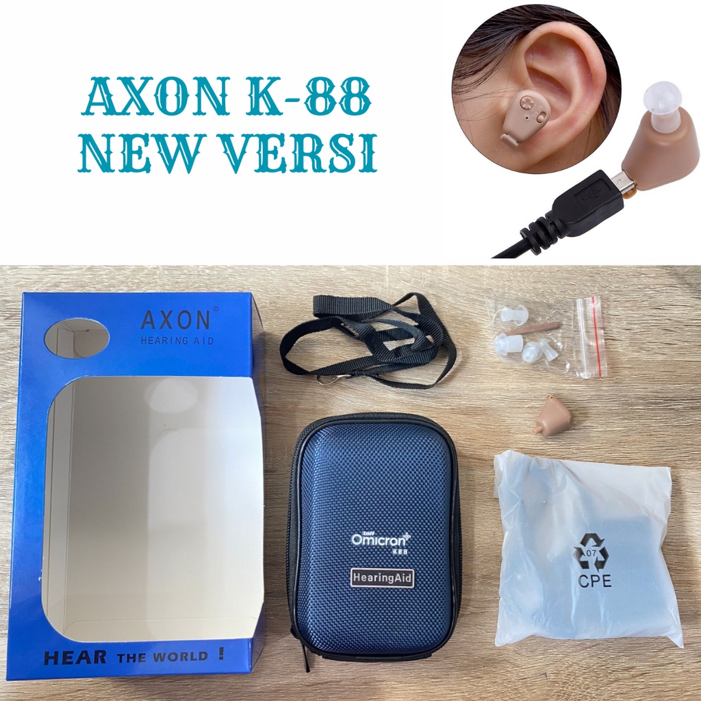 Jual Alat Bantu Dengar Pendengaran Orang Tua Axon Hearing Aid Amplifier ...