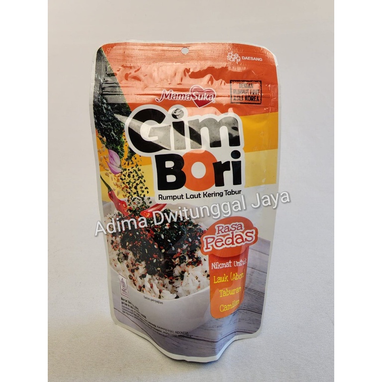 Jual MamaSuka Bon Nori Spicy / Bon Nori Rasa Pedas 60gr | Shopee Indonesia