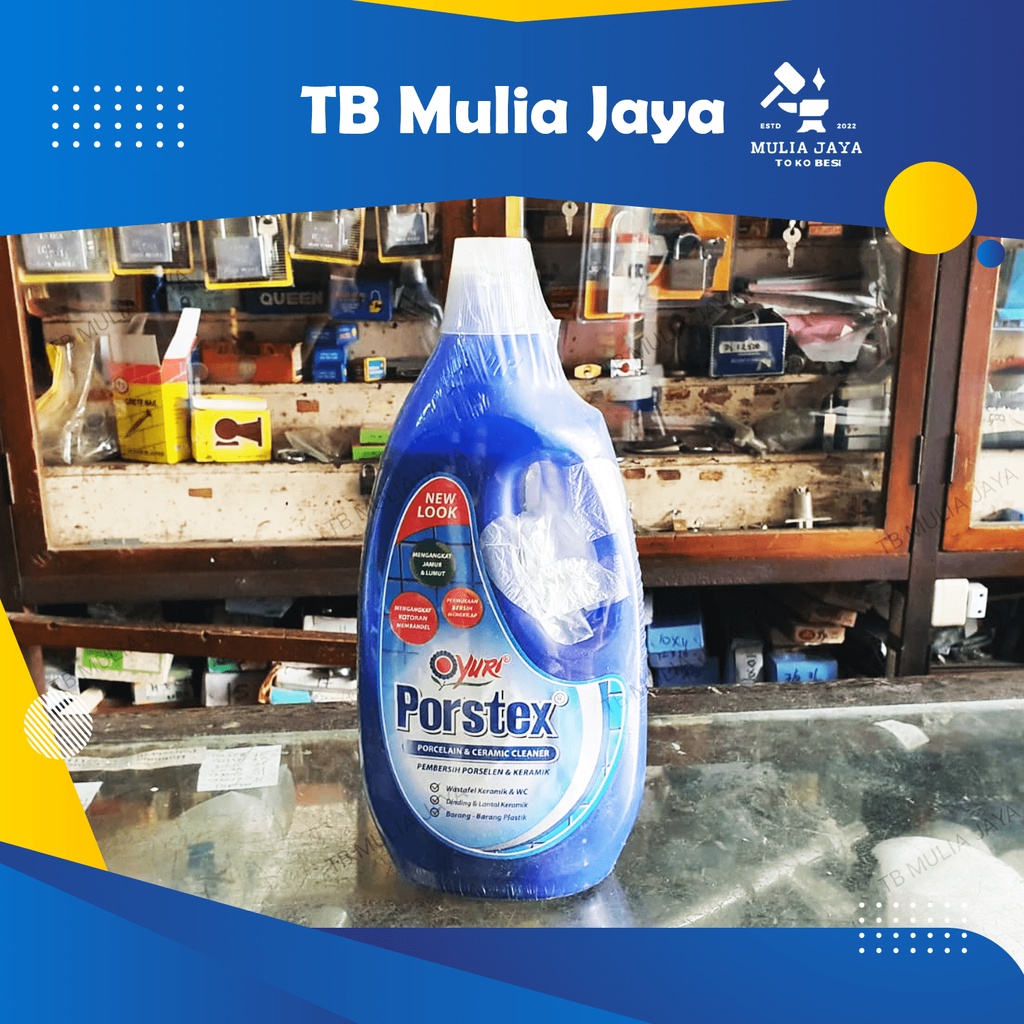 Jual Yuri Porstex Porcelain & Cerami Cleaner 1L / Cairan pembersih ...