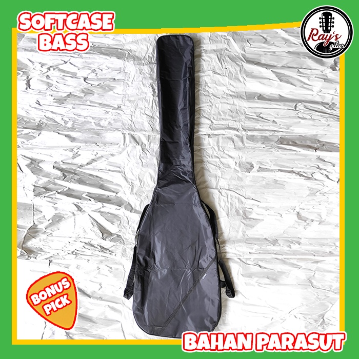 Jual Softcase Akustik Elektrik Bass Tas Gitar Parasut | Shopee Indonesia
