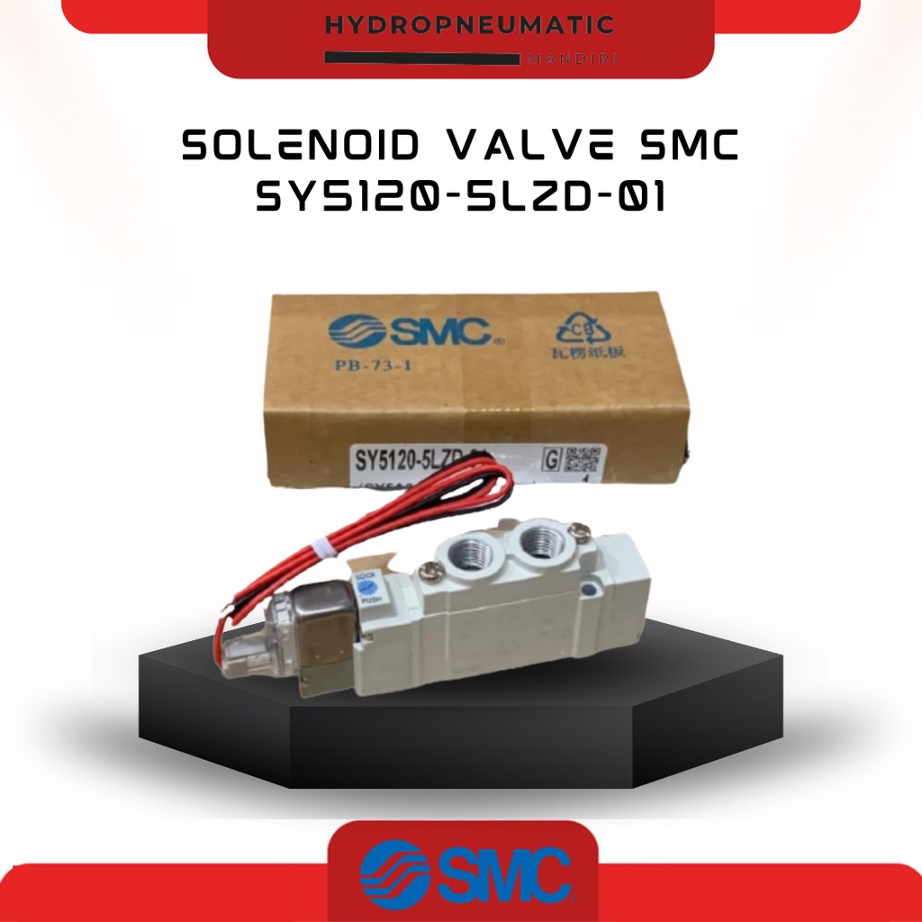 Jual Solenoid valve SMC SY5120-5LZD-01 | Shopee Indonesia