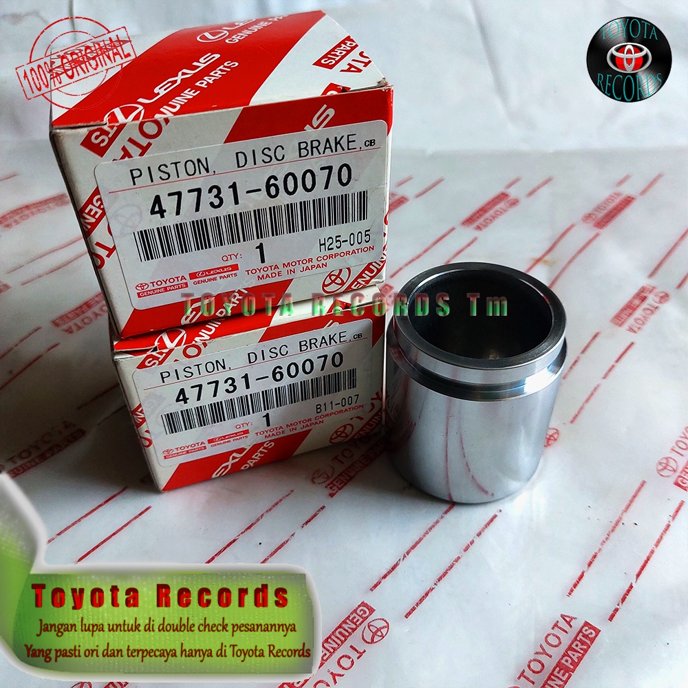 Jual Piston Rem Belakang Landcruiser Hdj Uzj100 Original Toyota 47731 ...