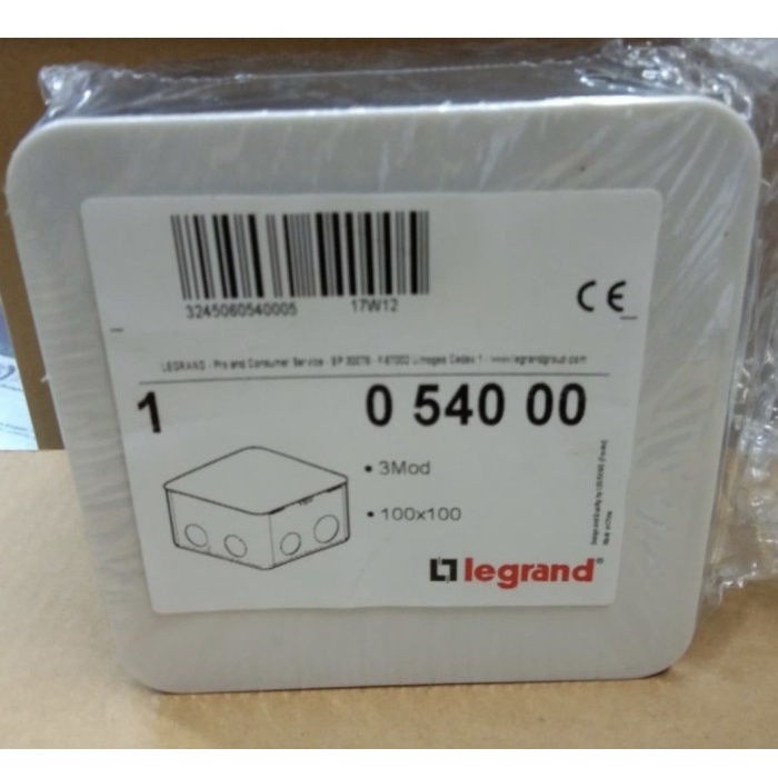 Jual Legrand 054000 Inbow Doos Ib Dus Stop Kontak Lantai 3 Modul ...