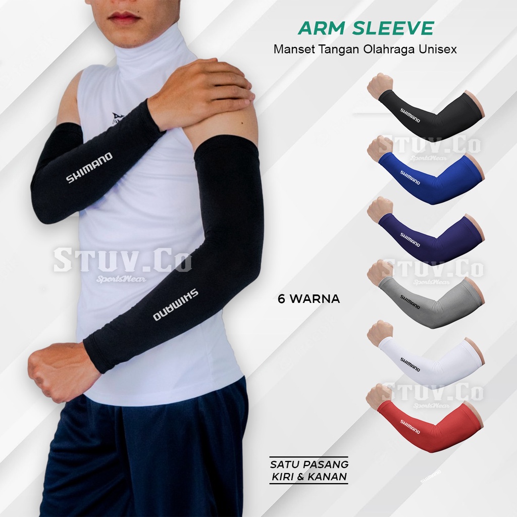 Jual MANSET TANGAN HANDSOCK NON THUMBHOLE ARM SLEEVE PELINDUNG TANGAN ...