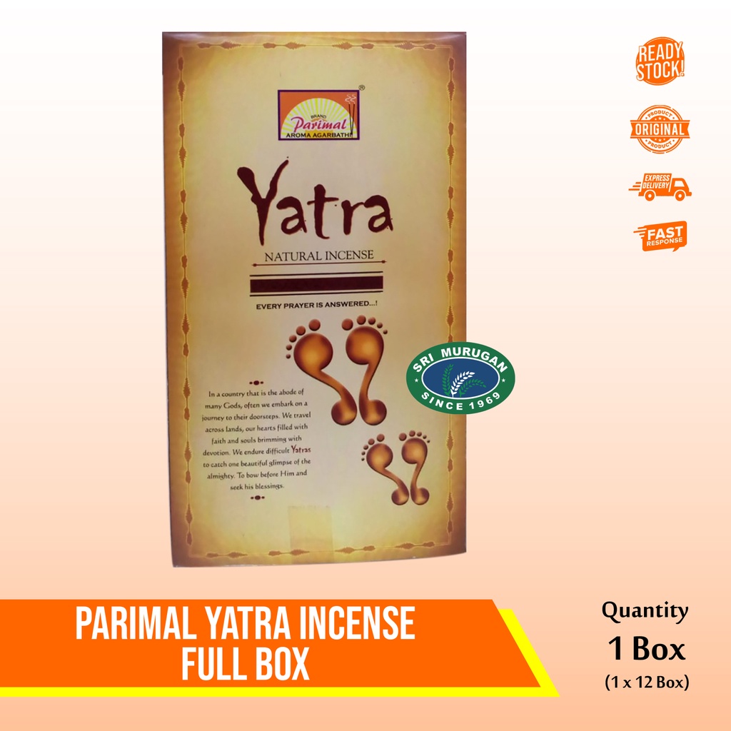 Jual PARIMAL YATRA INCENSE FULL BOX (1X12) 500GM | Shopee Indonesia