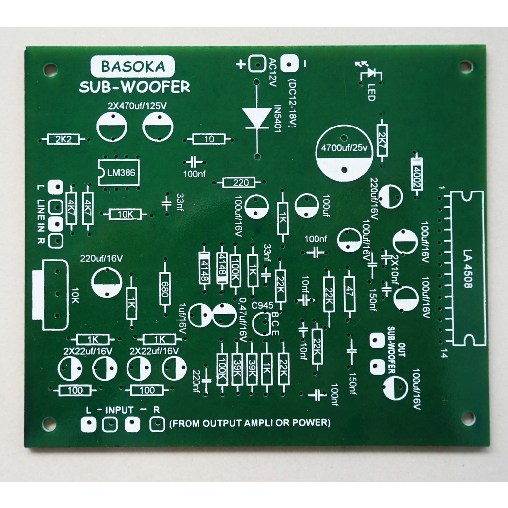 Jual PCB BASOKA SUB-WOOFER | Shopee Indonesia