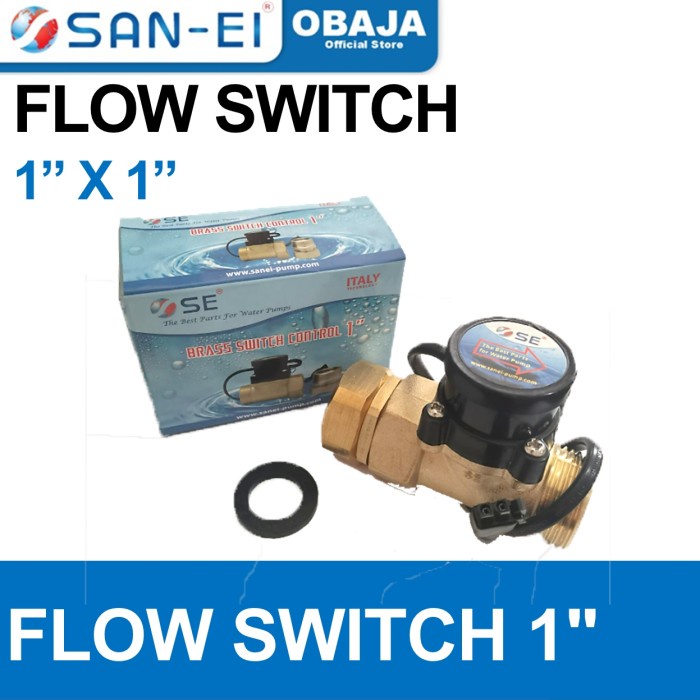 Jual FLOW SWITCH 1-1" SAN EI/OTOMATIS POMPA BOOSTER/BRASS SWITCH | Shopee Indonesia