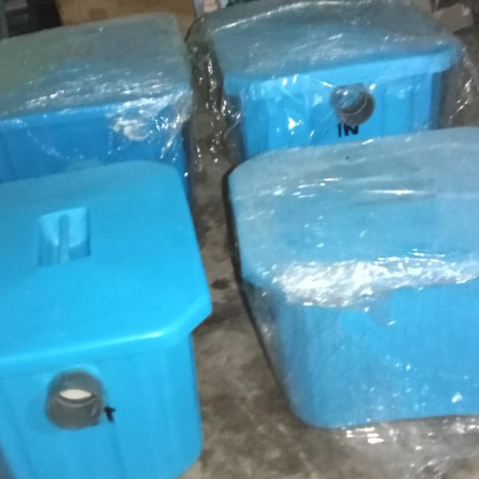 Jual Grease Trap Fiberglass /Penyaring Lemak Fiber 30Liter | Shopee ...