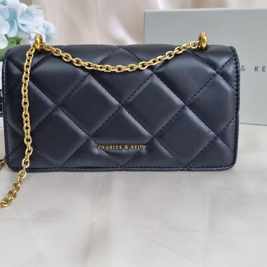 Jual ♛ TAS CK LONG CHAIN HANDLE QUILTED - CK067 | Shopee Indonesia