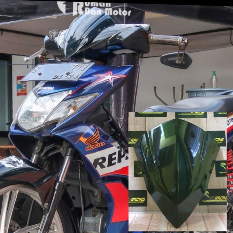 Jual VISOR HONDA BLADE 110 OLD WINDSHIELD BLADE 110 LAMA | Shopee Indonesia