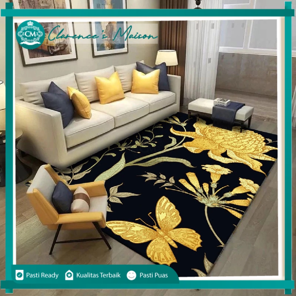 Jual Karpet Klasik 90x140cm, Karpet Lantai Anti Slip 90 x 140 Motif ...