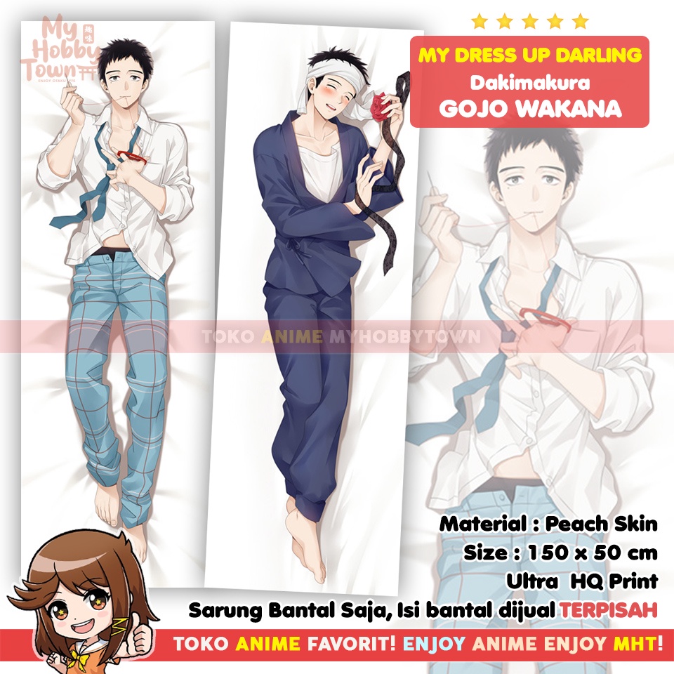 Jual Sarung Bantal Anime Dakimakura My Dress Up Darling : Gojo Wakana ...