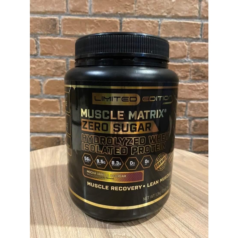 Jual Muscle Matrix Zero Sugar Hydrolyzed Whey Isolated Protein | Shopee ...