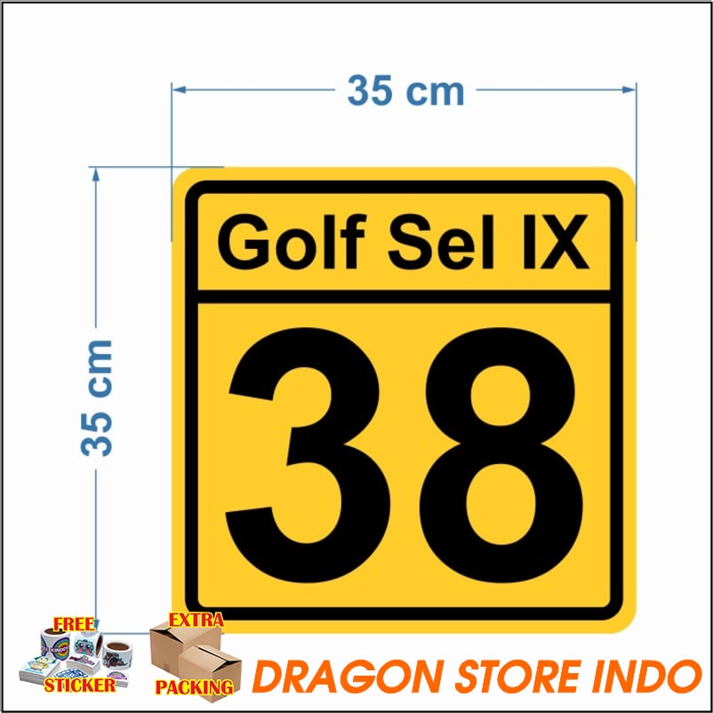 Jual Promo Custom Rambu 35cm x 35cm Plat Alumunium Keren | Shopee Indonesia