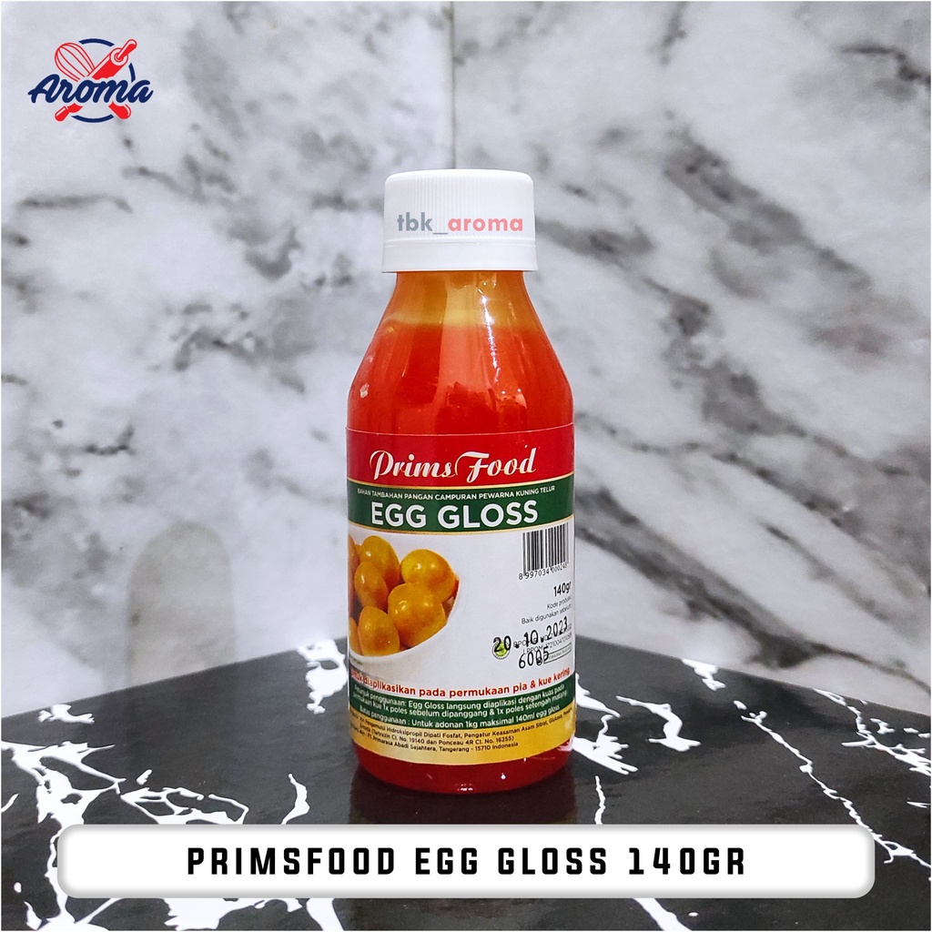 Jual Primsfood Egg Gloss 140gr | Shopee Indonesia