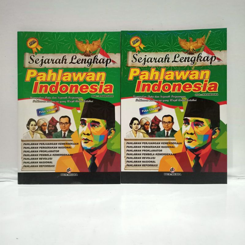 Jual (Original) Sejarah Lengkap Pahlawan Indonesia | Shopee Indonesia