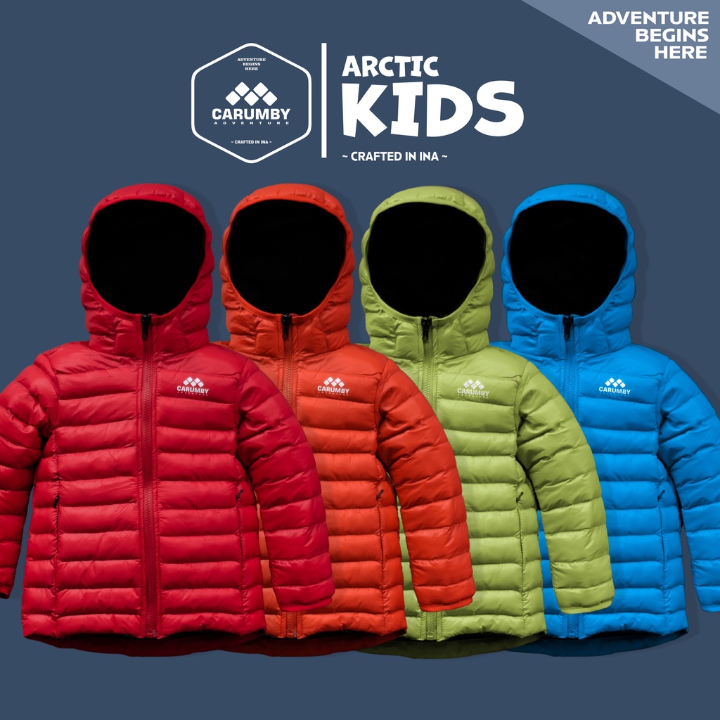 Jual Jaket Puffer Arctic Kids Carumby | Shopee Indonesia