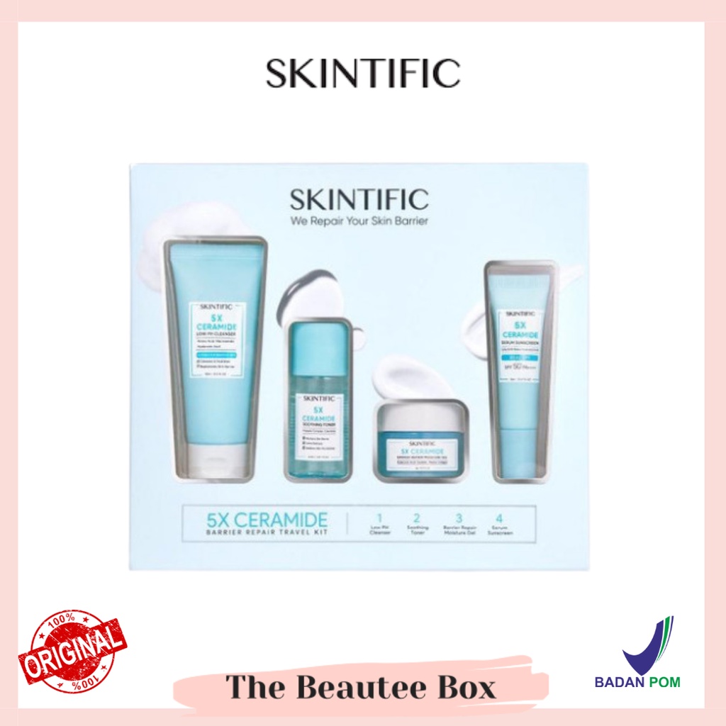 Jual SKINTIFIC 5X Ceramide Travel Kit | Shopee Indonesia