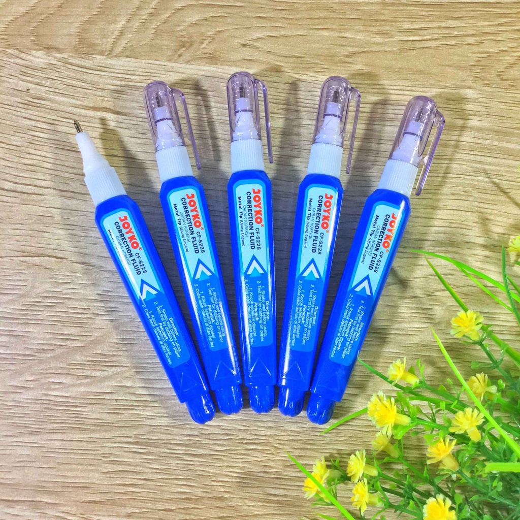 Jual (PCS) Correction Fluid Cairan Koreksi Joyko CF-S228 / Penghapus ...