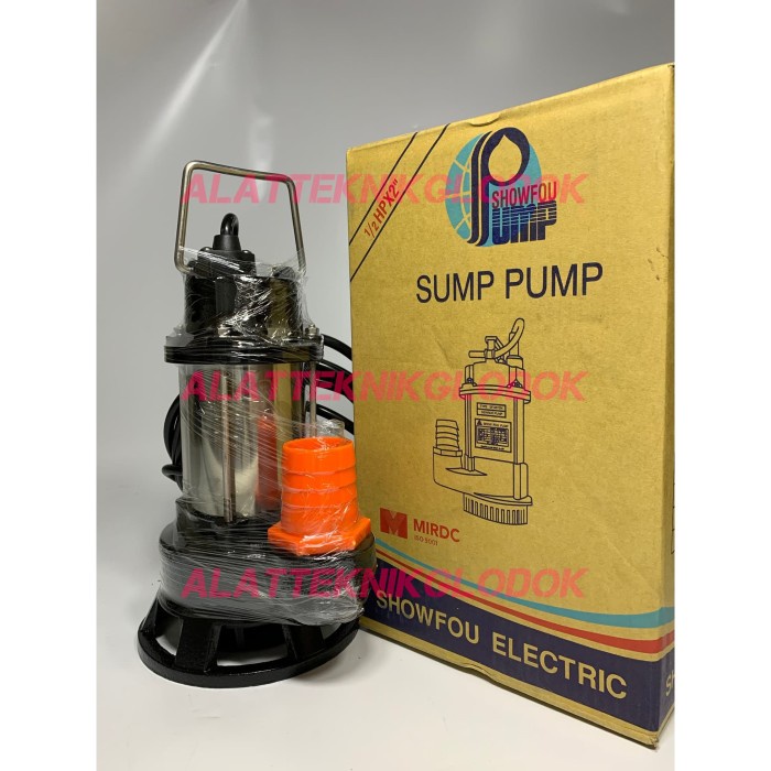 Jual Pompa Celup air kotor SHOWFOU SUBMERSIBLE PUMP SS-0512N / 0,5HP | Shopee Indonesia