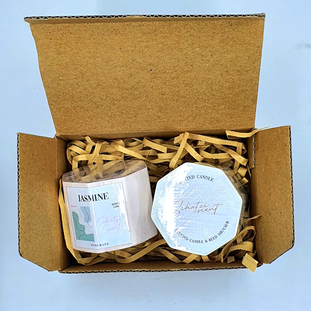 Jual Hampers Lebaran Lilin Aroma terapi scented candle Isi 2 Lilin ...