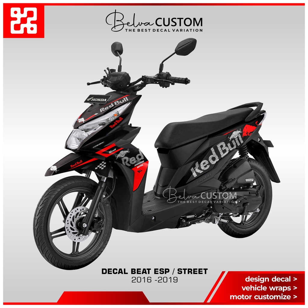 Jual Decal Fullbody Beat Street 2016 - 2019 Redbull Rcing - Stiker ...