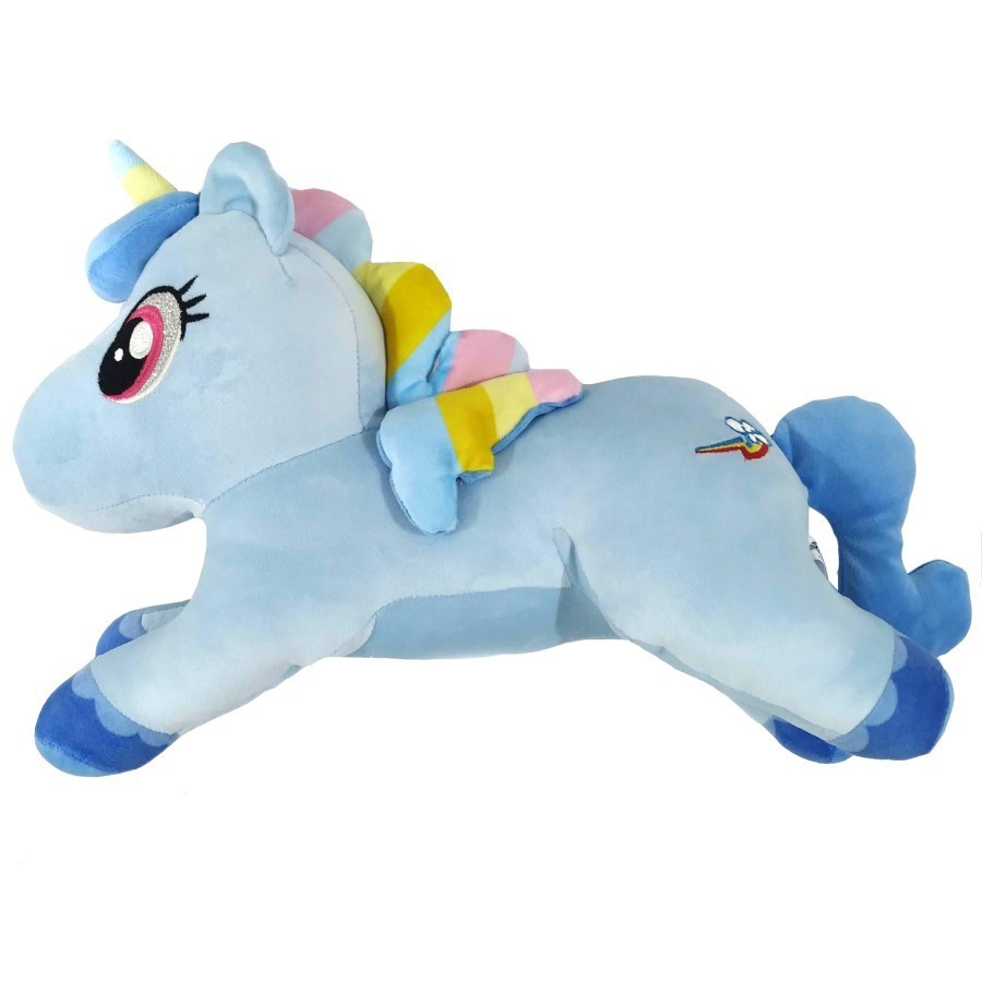 Jual Boneka Unicorn Sayap Lying Kuda Pony Little Poni L35 cm Lembut ...
