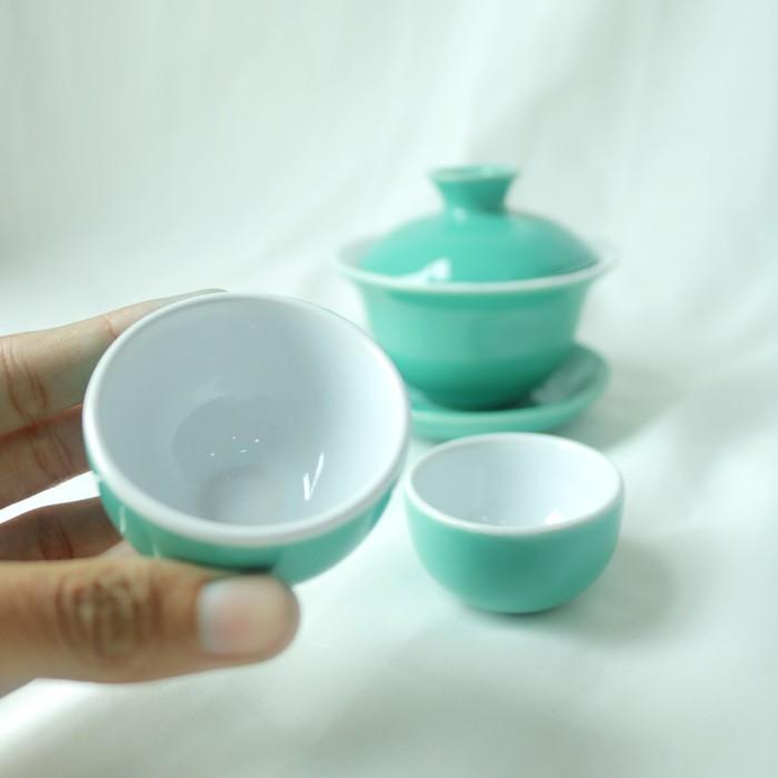 Jual Gaiwan Set + Mini Tea Cup - Tea Set - Cangkir Teh - Cangkir ...