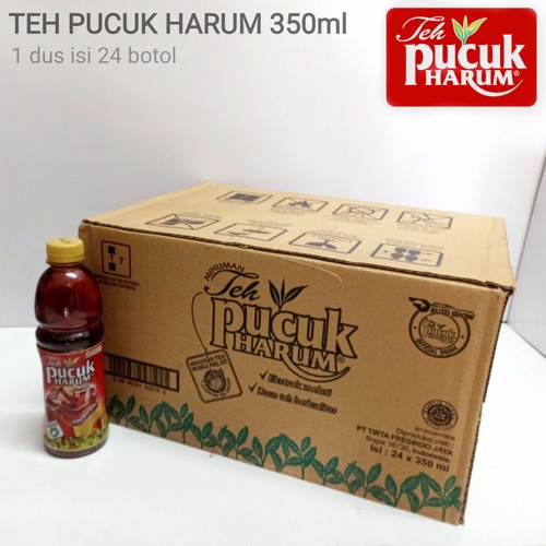 Jual Teh pucuk harum kemasan 350 ml 1 dus isi 24 pcs | Teh siap minum | teh botol | Shopee Indonesia