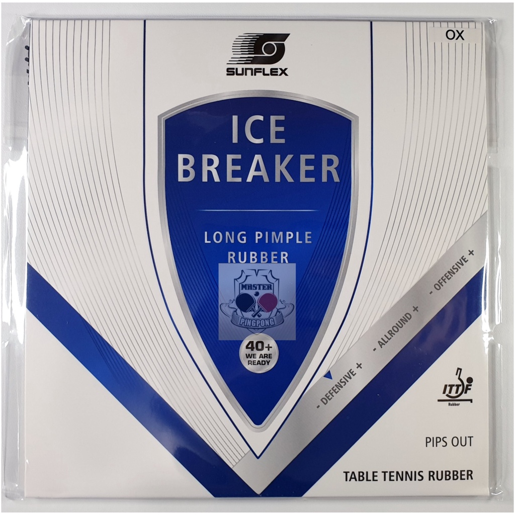 Jual Sunflex Ice Breaker Long Pips OX - Karet Bet Tenis Meja Sunflex ...