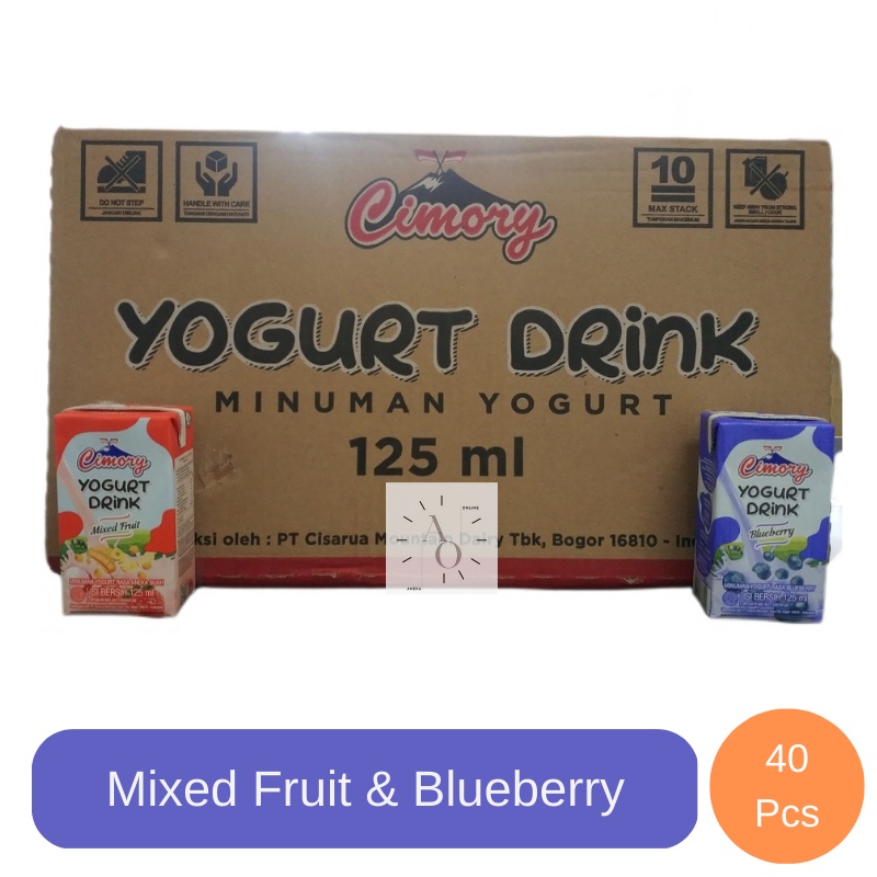 Jual CIMORY Yogurt Drink / Minuman Yogurt 125ml x 40 pcs (1 karton) | Shopee Indonesia