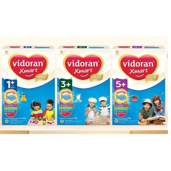 Jual Vidoran 1+/3+/5+ Vanilla dan Madu 700/725Gr (EXP 2024) | Shopee ...