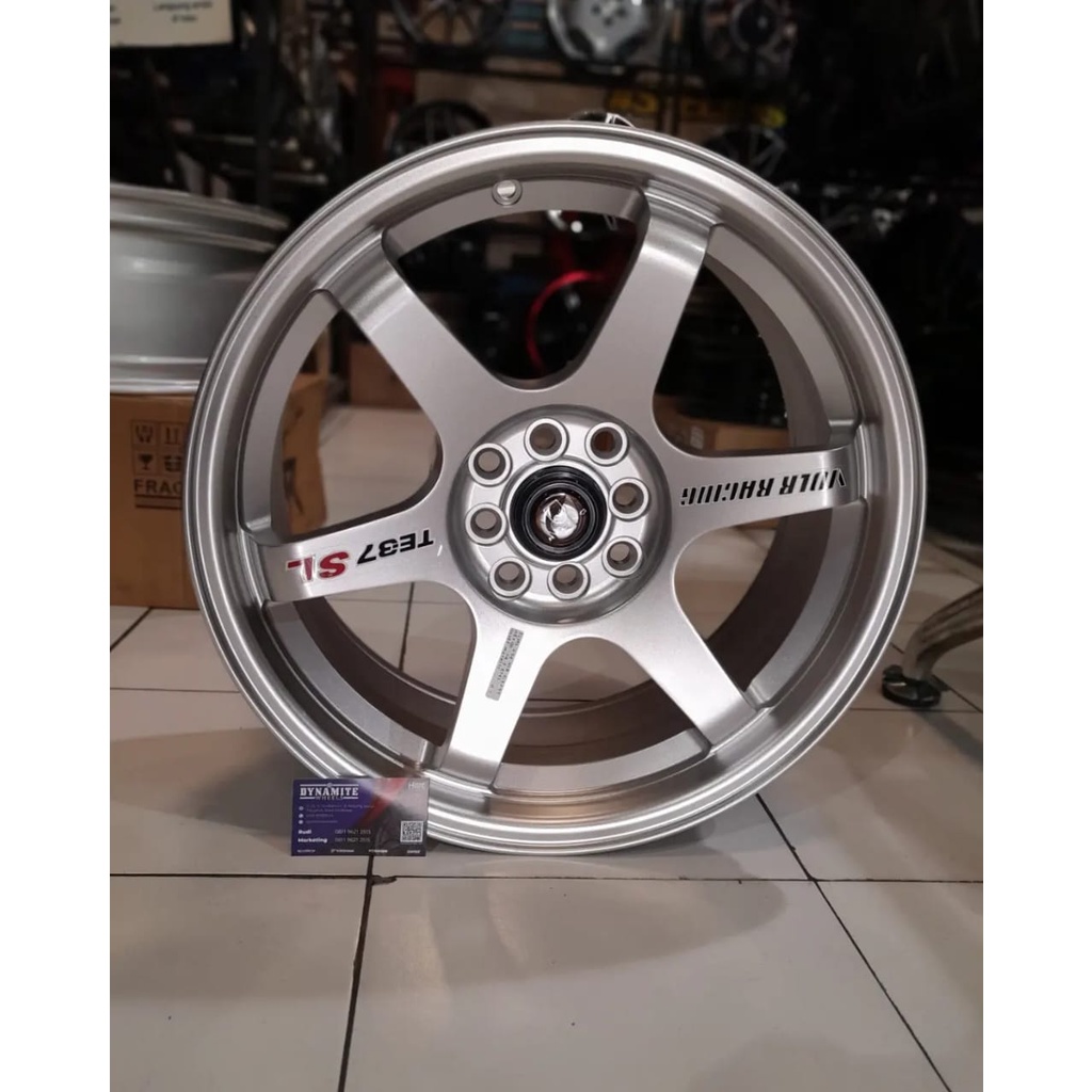 Jual Velg Mobil Racing Te37 Ring 17 Hole/Pcd 4x100 4x114,3 Buat Avanza Livina Mobilio | Shopee ...