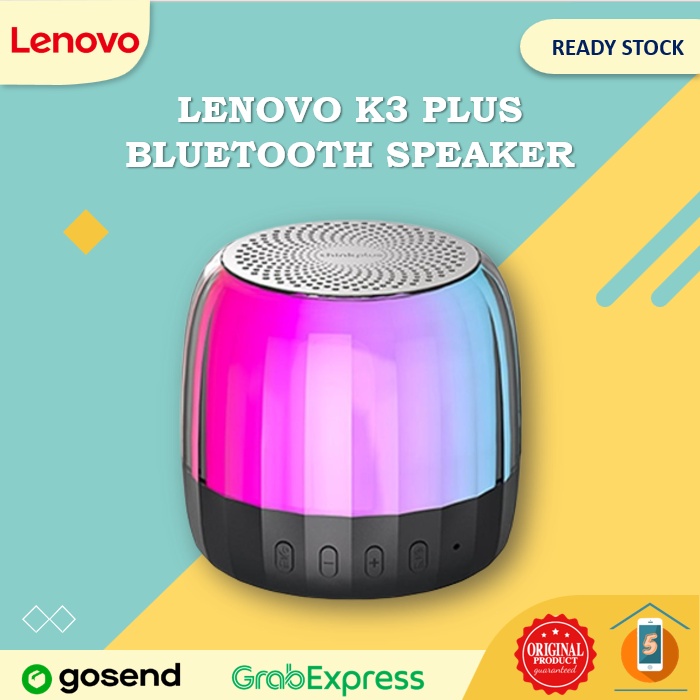 Jual Lenovo Thinkplus K3 Plus Bluetooth Speaker Portable Stereo Wireless | Shopee Indonesia