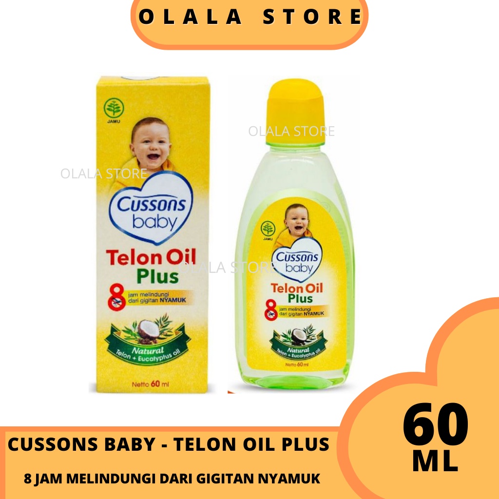 Jual CUSSONS BABY TELON OIL PLUS NATURAL 60 ML / MINYAK TELON BAYI 60 ...