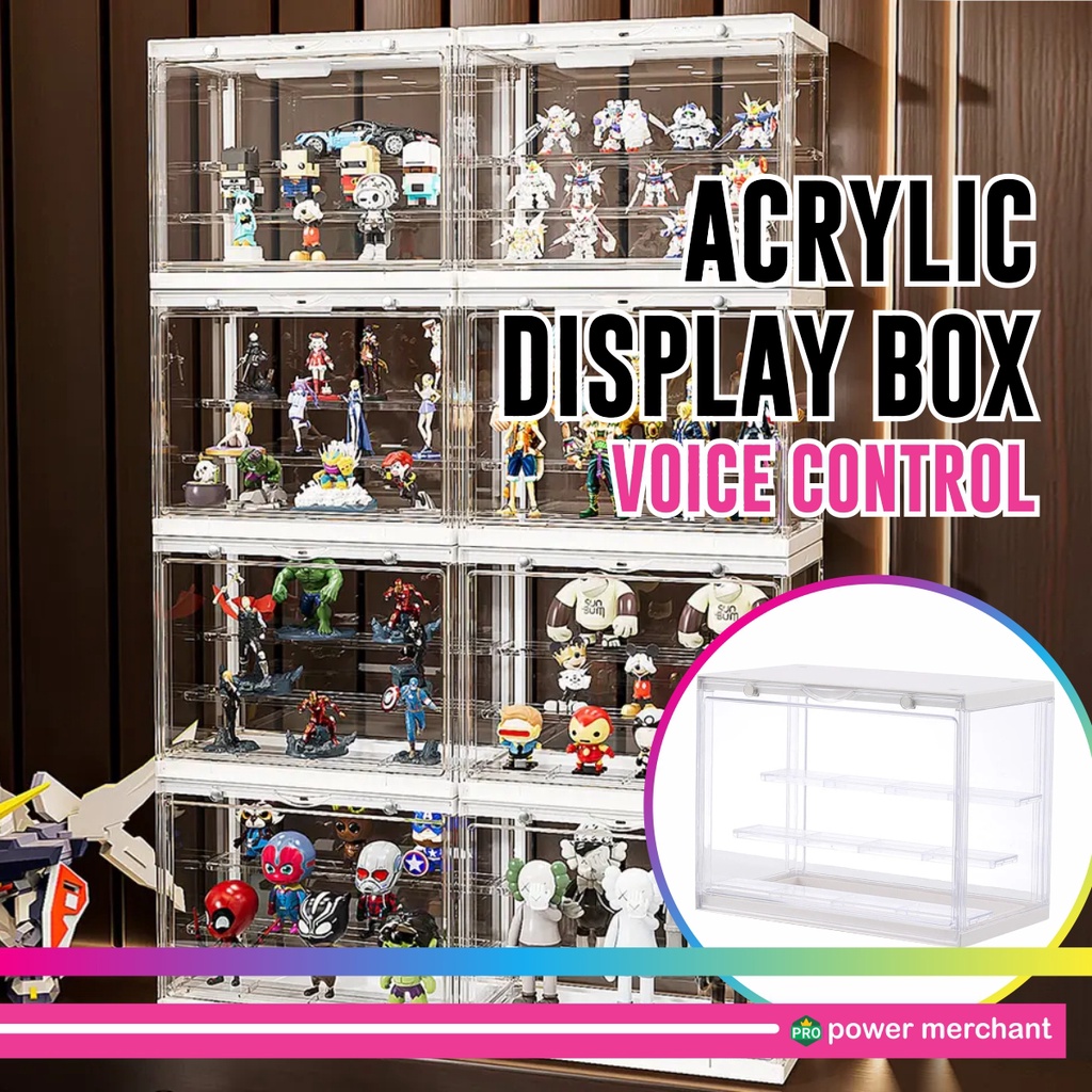 Jual Popmart Display Box / Acrylic Display Box / Acrylic Display Stand ...