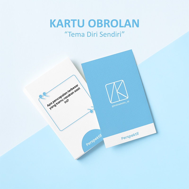 Jual Kartu Obrolan Tema Diri Sendiri | Shopee Indonesia