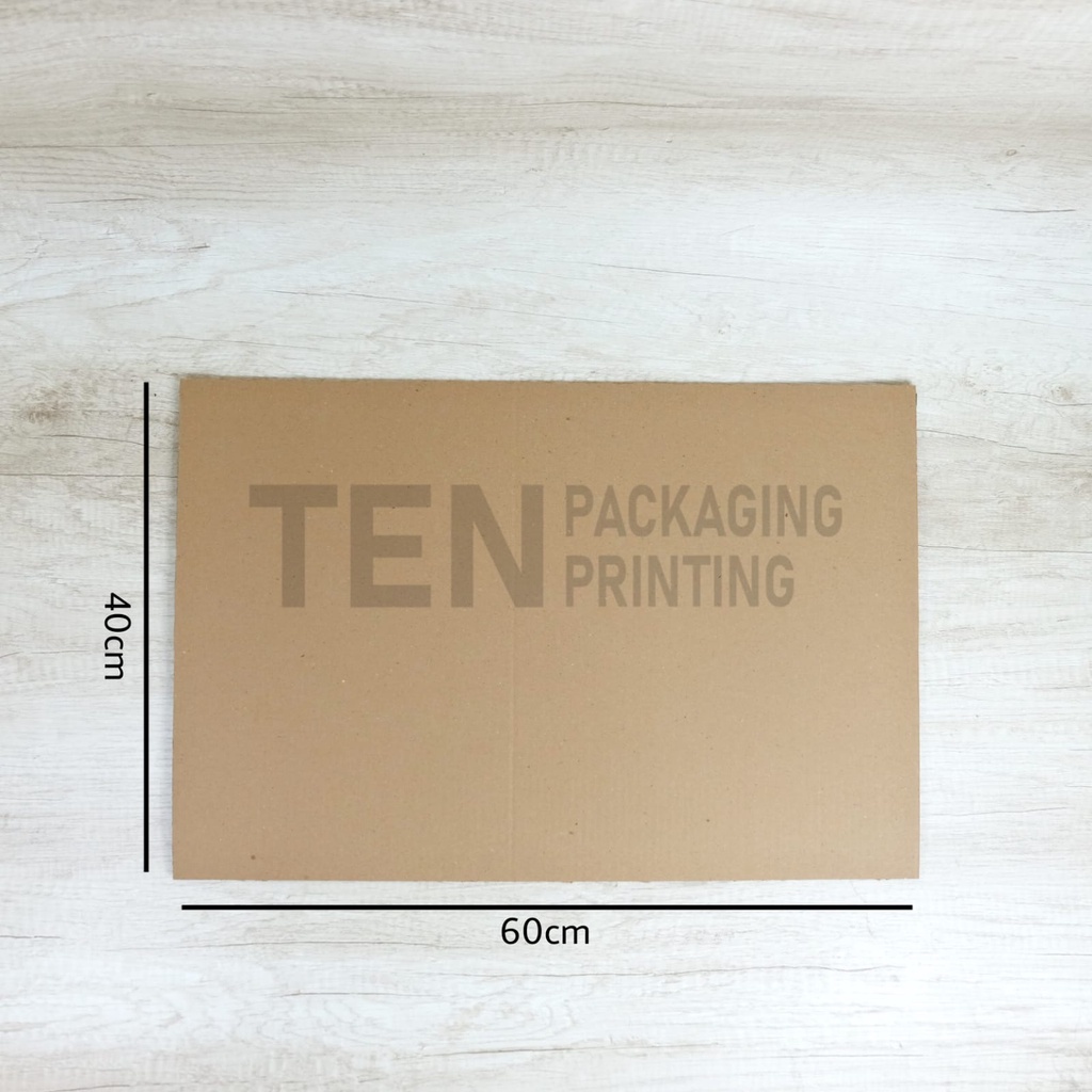 Jual KARDUS KARTON LEMBARAN 60 x 40 SINGLE WALLCORRUGATED SHEET POLOS ...