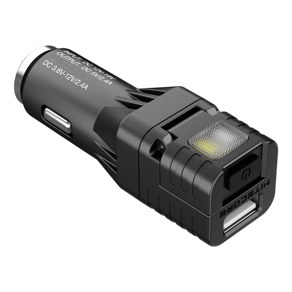 Jual SportStationOutlet NITECORE Car Charger 1 Port QC3.0 with LED ...
