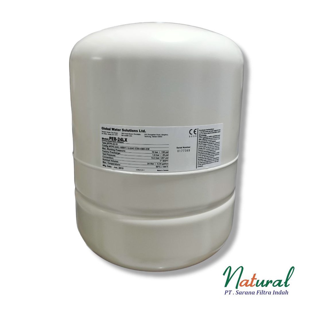 Jual Pressure Tank 24 Liter Merek Econowave , Pressure Tank 50 , 80 ...