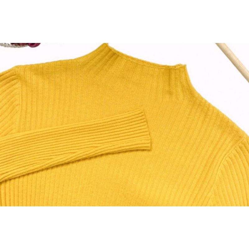 Jual inner rajut aisha hijab baju daleman turtleneck knit manset DAYSIY ...