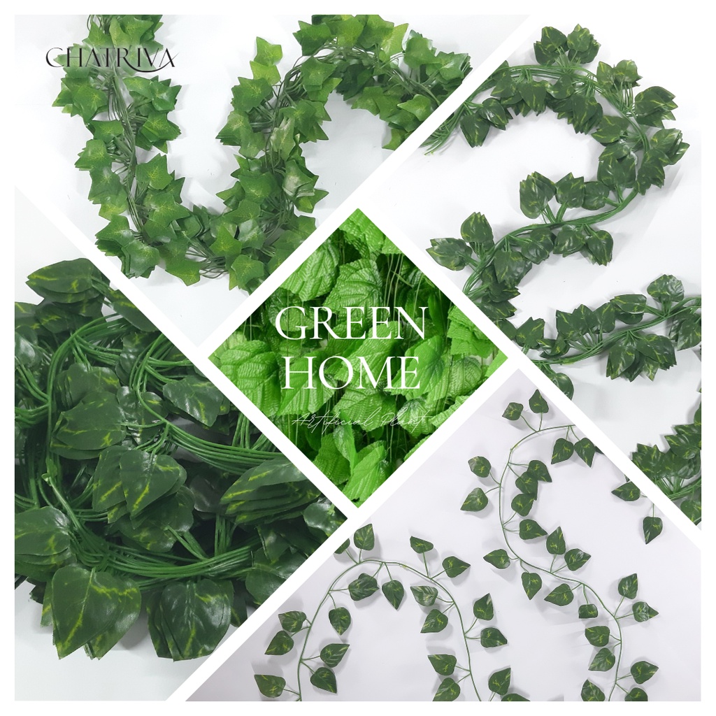 Jual Daun Rambat Daun Anggur Daun Dill Daun Ivy Bunga Hias Artificial ...