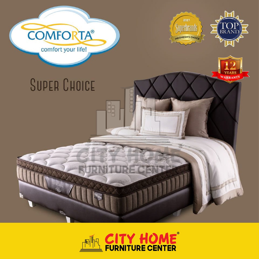 Jual FULL SET Kasur Springbed Super Choice Divan Popular + Headboard ...
