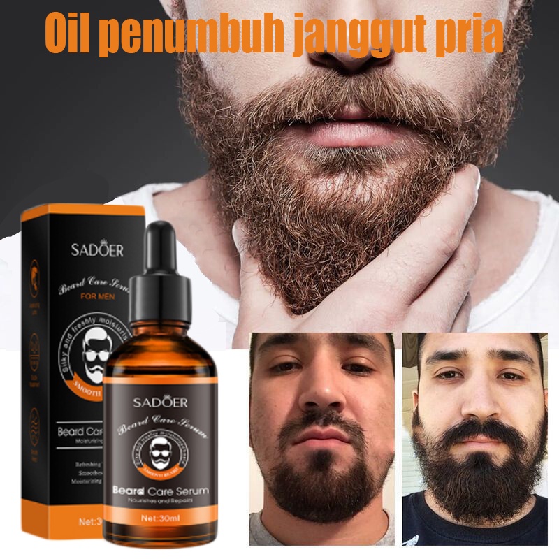 Jual Penumbuh Kumis dan Jenggot Beard Oil Penumbuh Brewok Alami Oil ...