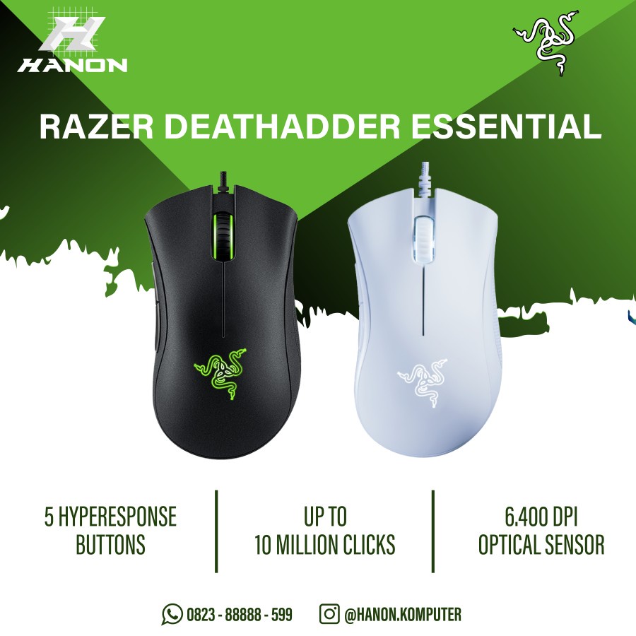 Jual Mouse Razer Deathadder Essential Gaming Mouse / Deathadder ...