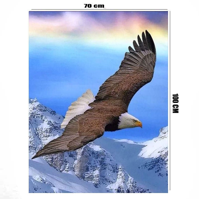 Jual Poster jumbo uk 70 x 100 bahan albatros motiv elang baground ...