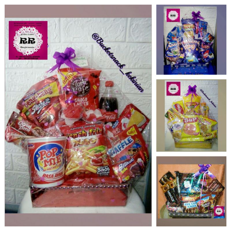 Jual Parsel Mini Bucket Snack by Bucket Custom RR Banjarmasin ...