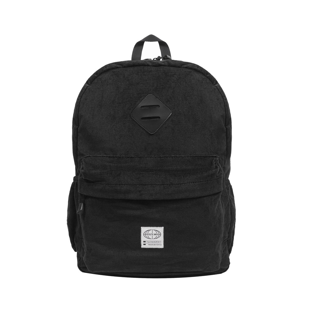 Jual YESZY.MFG - Unity Corduroy Black Backpack | Shopee Indonesia
