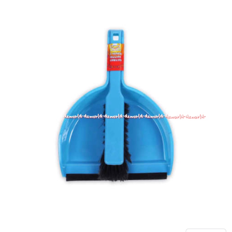 Jual Sunshine Set Sapu Dan Pengki Sapu Minimalis Warna Biru Material ...